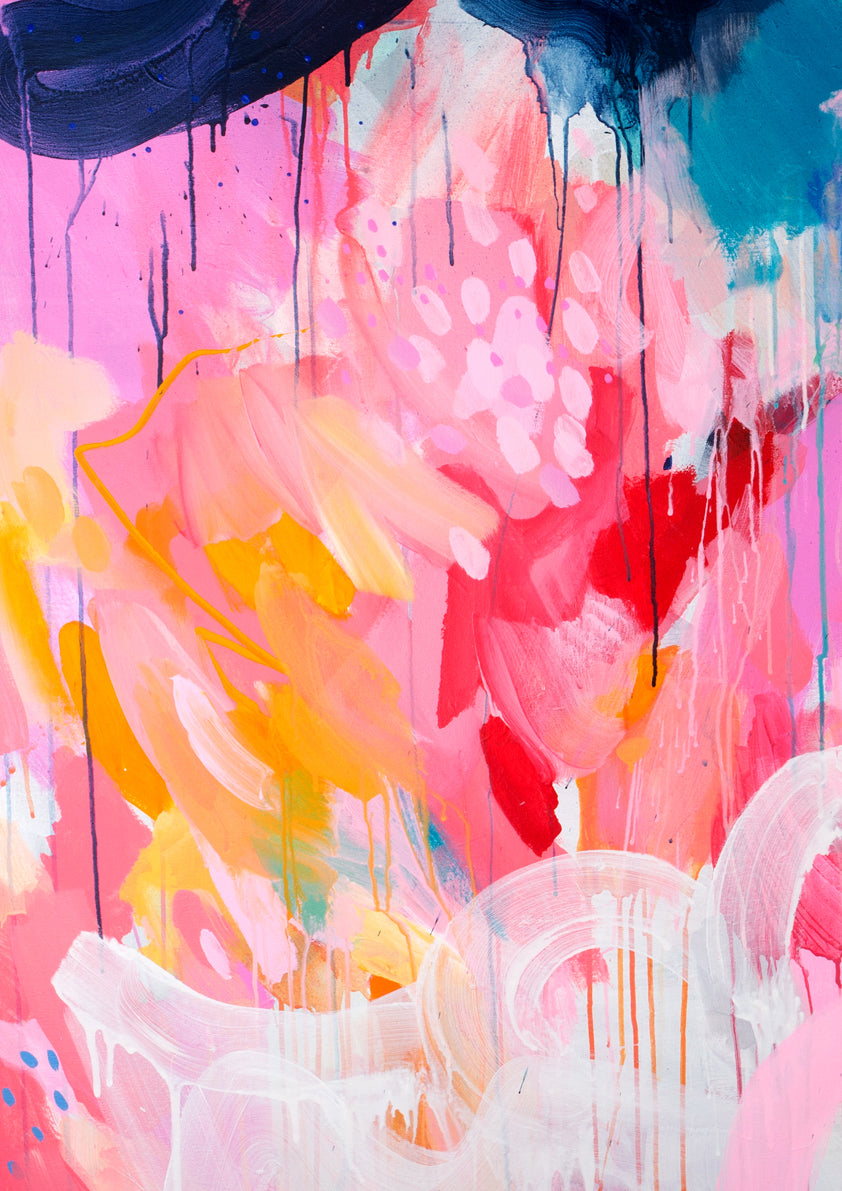 Abstract A3 art print — shannononeill